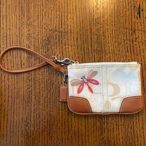 Coach | Bags | Coach Dragonfly Wristlet | Poshmark